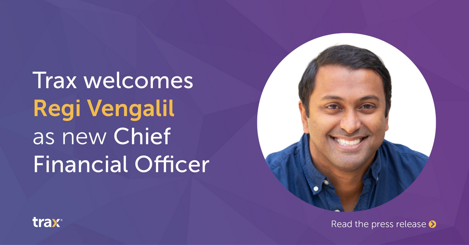 Trax Announces Appointment of Regi Vengalil as New Chief Financial ...